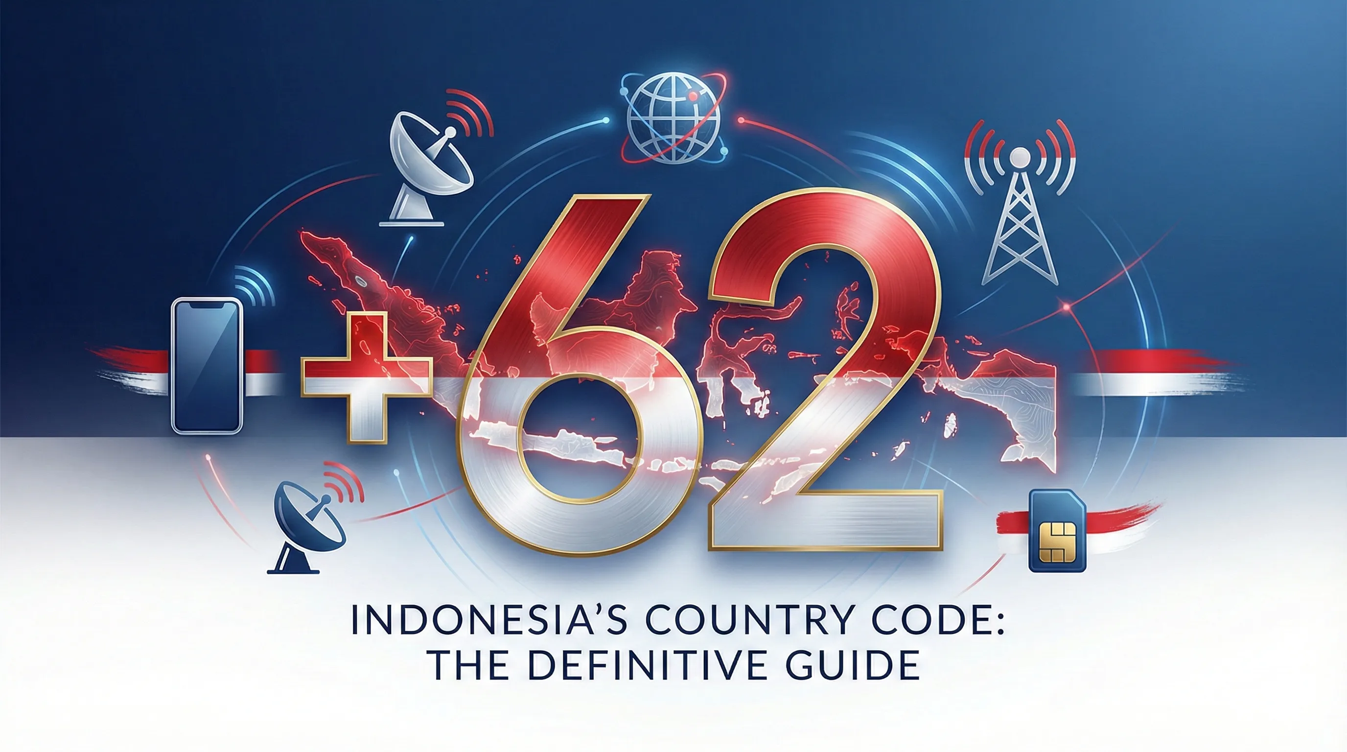 Indonesia Country Code +62: The Complete Guide | BubblyPhone